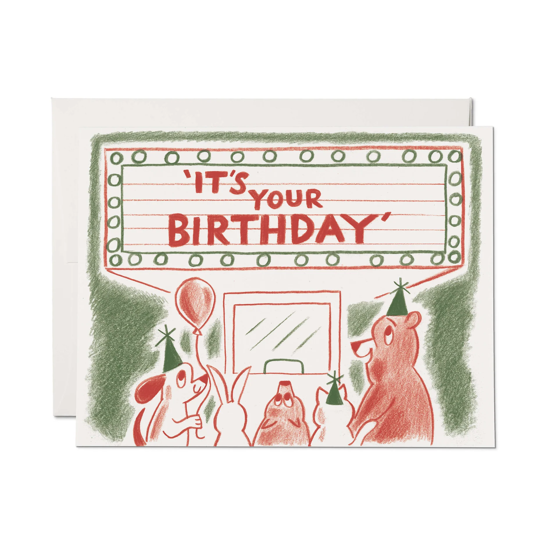 Birthday Marquee Card - DECO Raleigh