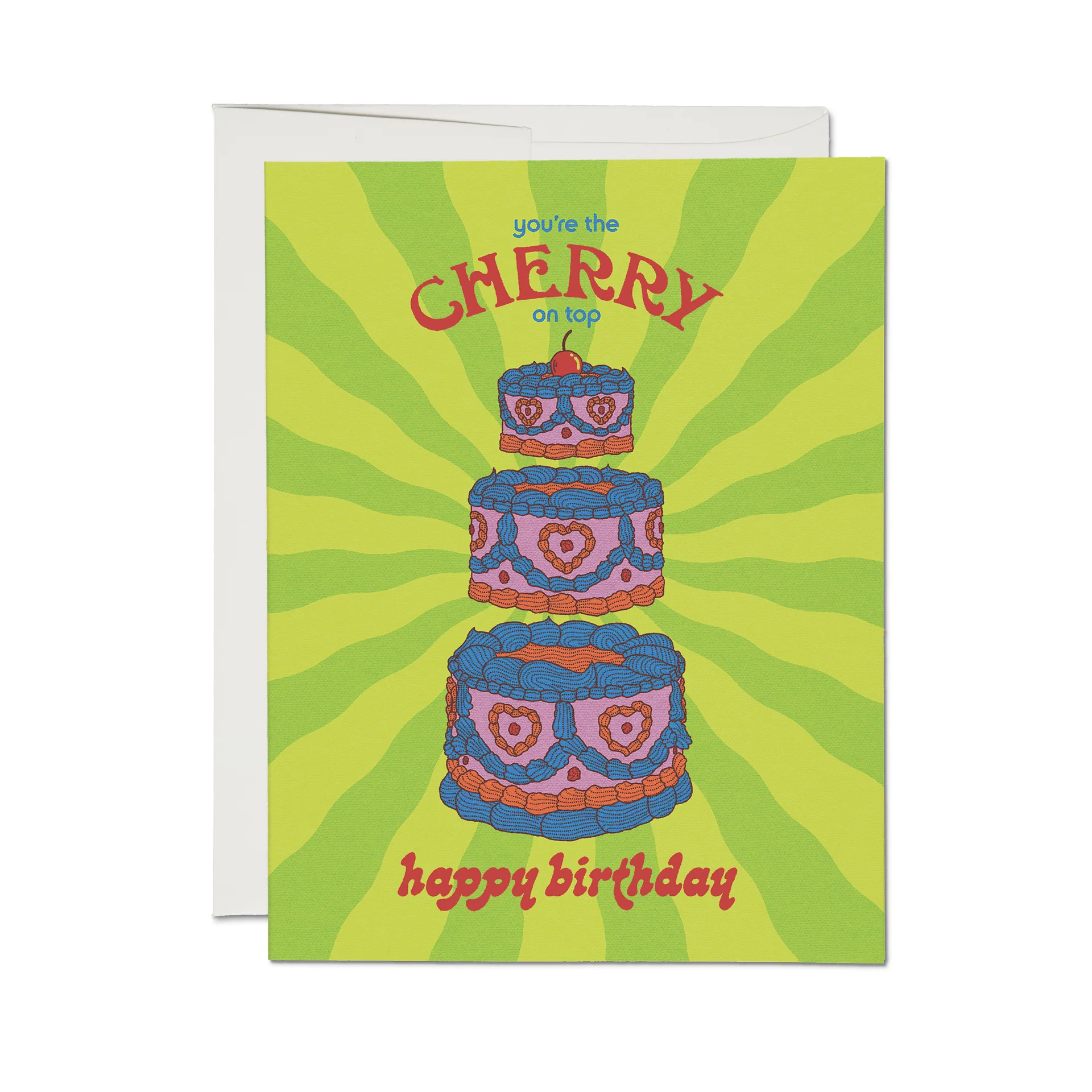 Layered Birthday Cake Card - DECO Raleigh