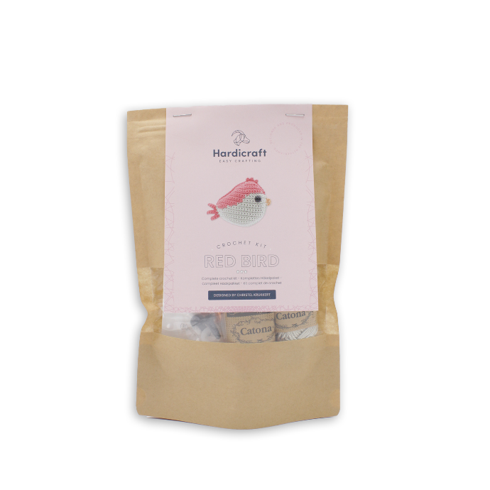 Crochet Kit - Red Bird - DECO Raleigh