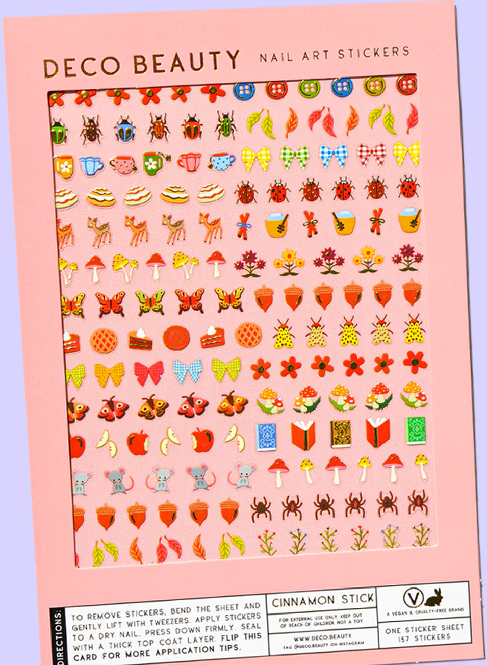 Nail Art Stickers - Cinnamon Stick - DECO Raleigh