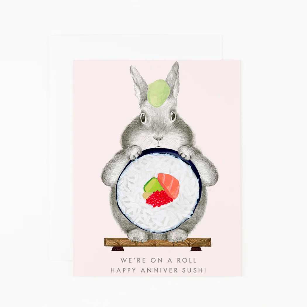 Happy Anniver-sushi Card - DECO Raleigh