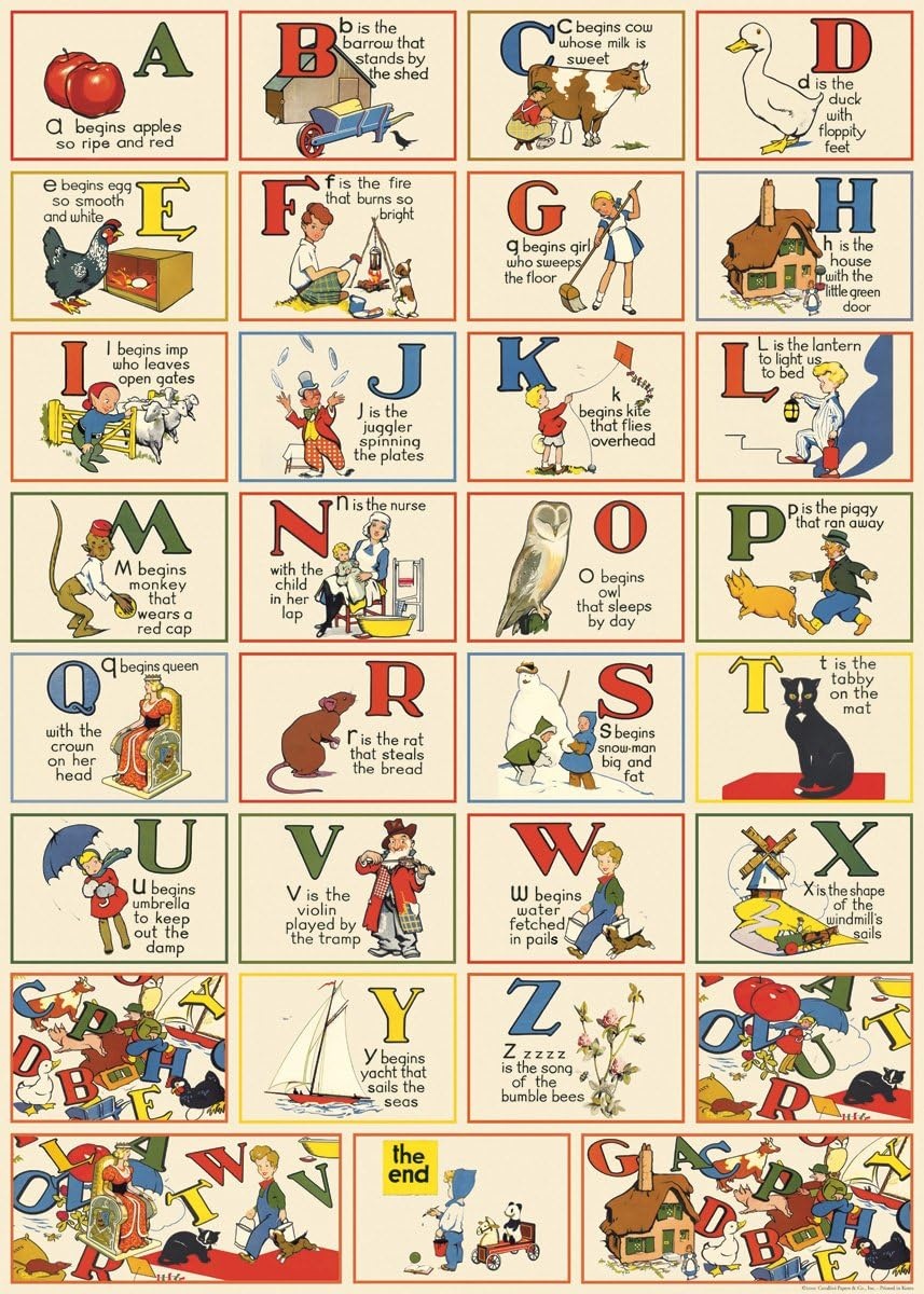 Vintage Poster - ABC's - DECO Raleigh