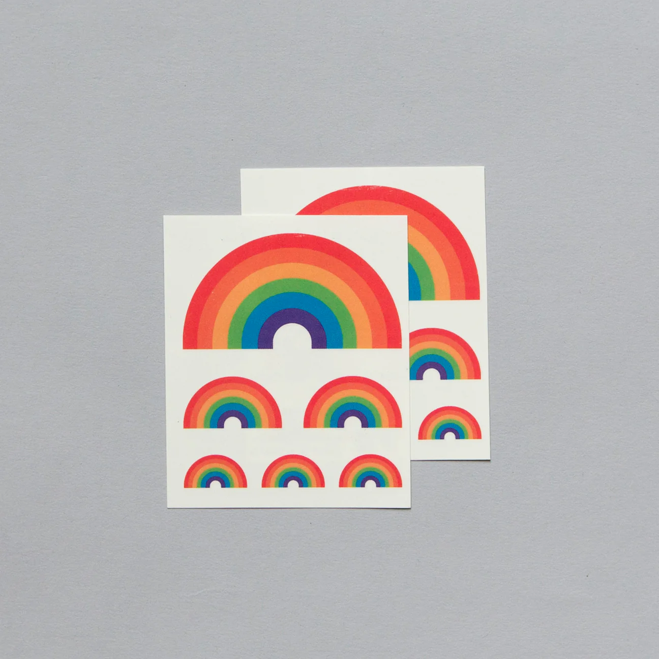 Tattly Temporary Tattoo Pair - Rainbow - DECO Raleigh