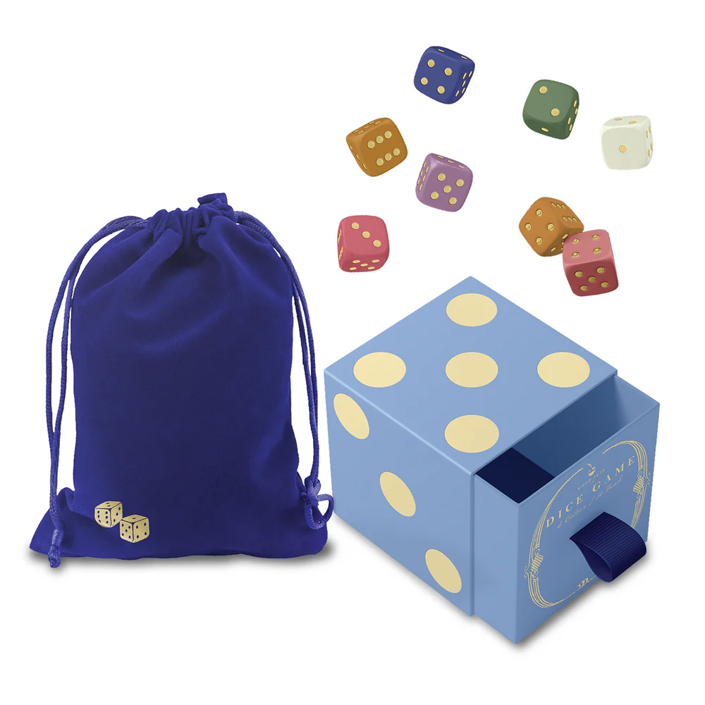 Luxe 60 piece Dice Set w/Game Booklet - DECO Raleigh
