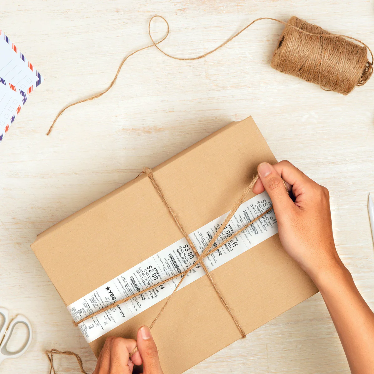 Special Delivery Tape - Receipt - DECO Raleigh