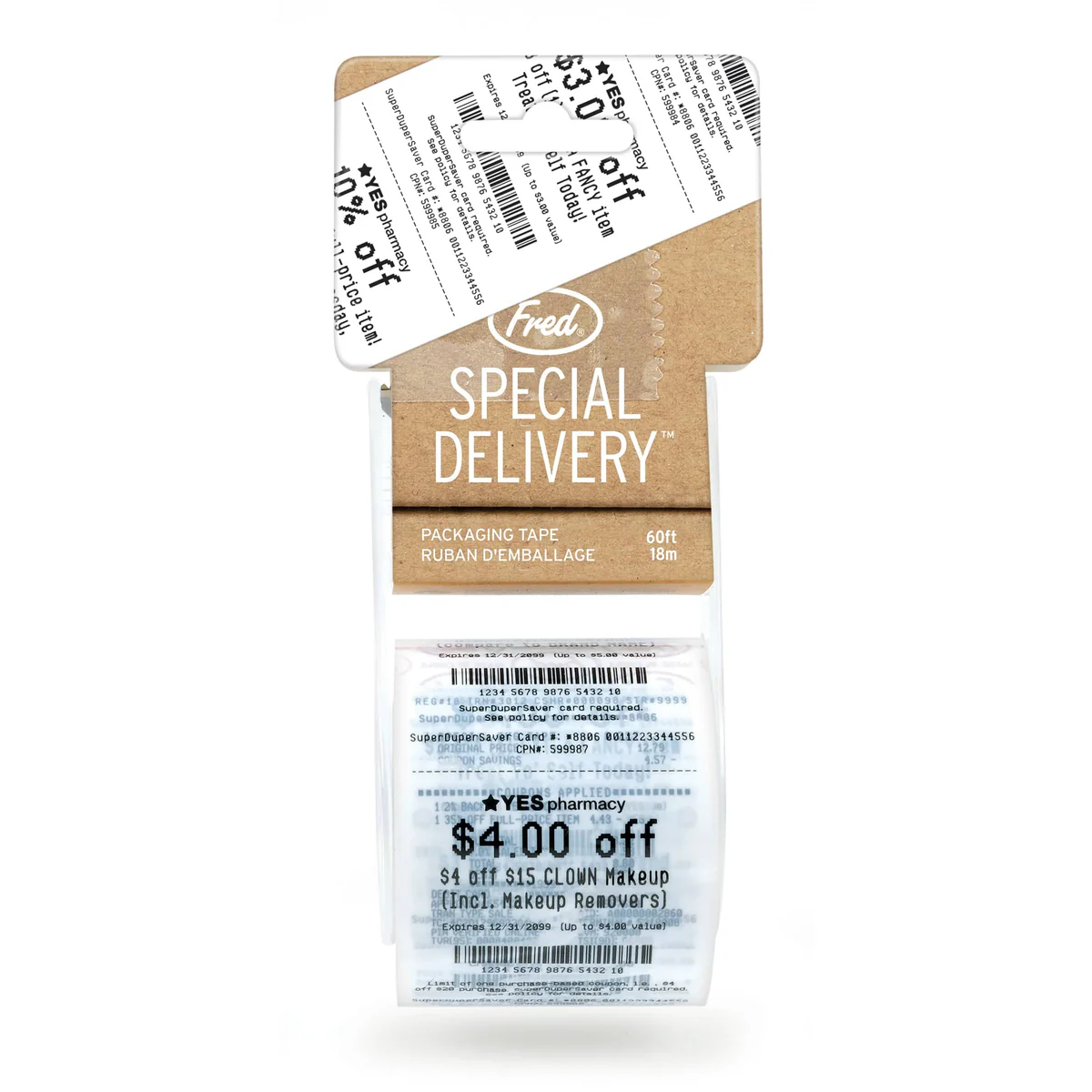 Special Delivery Tape - Receipt - DECO Raleigh