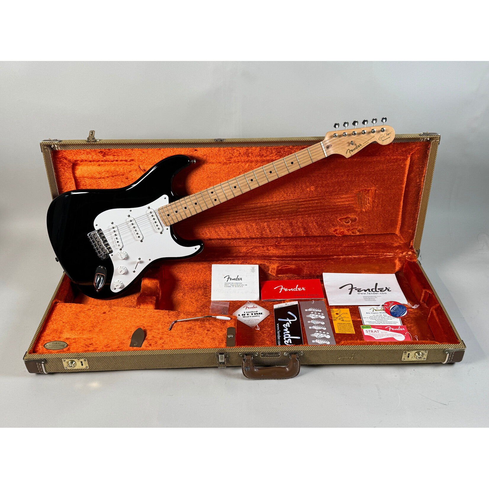 2014 Fender Eric Clapton “Blackie” Stratocaster - Guitar House of Tulsa