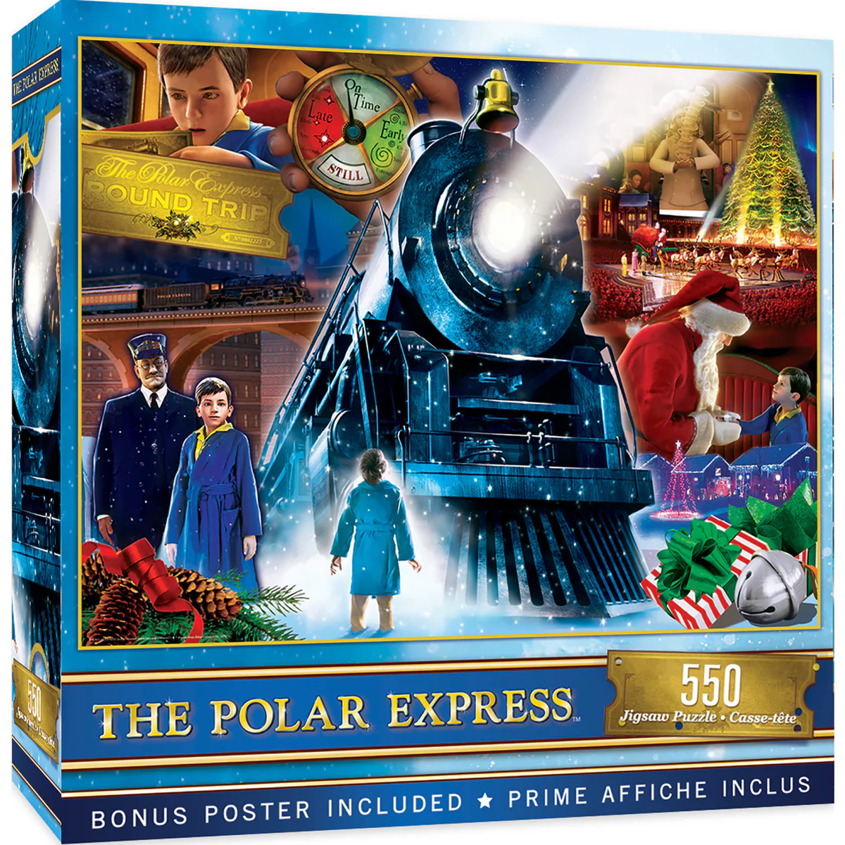 The Polar Express Ride 550 Piece Puzzle | New Hope Railroad Online Gift ...