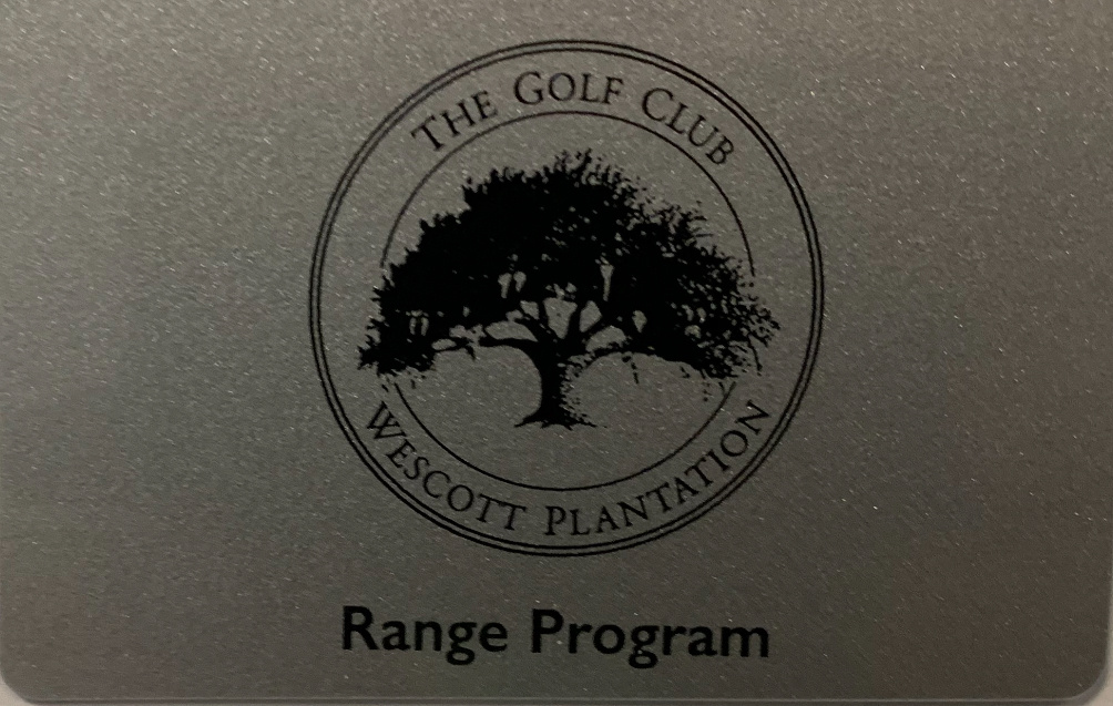 Wescott Driving Range Gift Card - The Golf Club at Wescott Plantation