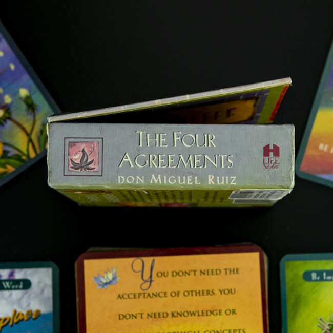Four Agreements Cards - Mystic Valley