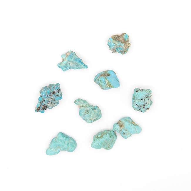 Turquoise Natural Morenci Mine Arizone Raw Stone - Mystic Valley