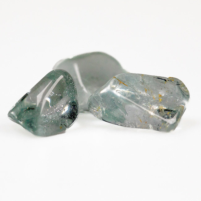 Blue Topaz Small Tumbled Stone - Mystic Valley