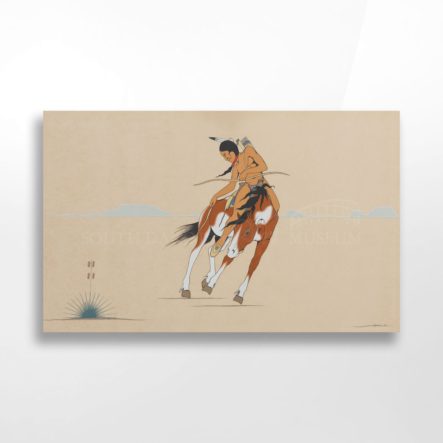 Desert Rider - South Dakota Art Museum