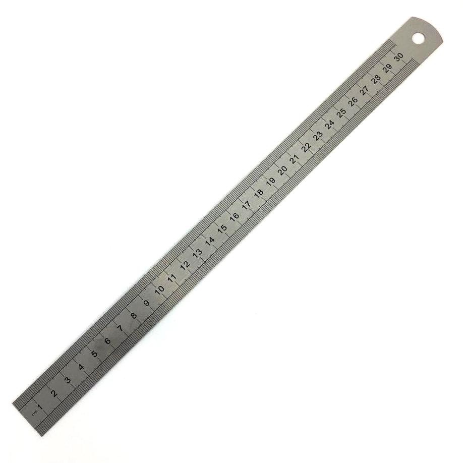 30 CM Metal Ruler - IRL Game Shop