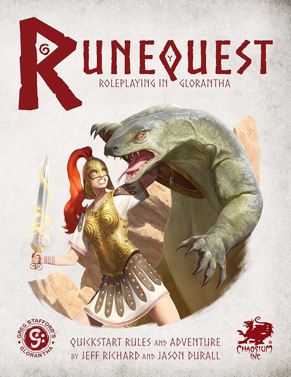 RuneQuest RPG: Roleplaying in Glorantha Quick Start - IRL Game Shop