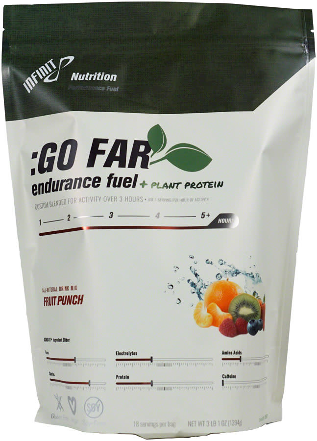 Infinit Nutrition Go Far Energy Drink Mix - Fruit Punch - Bicycle House