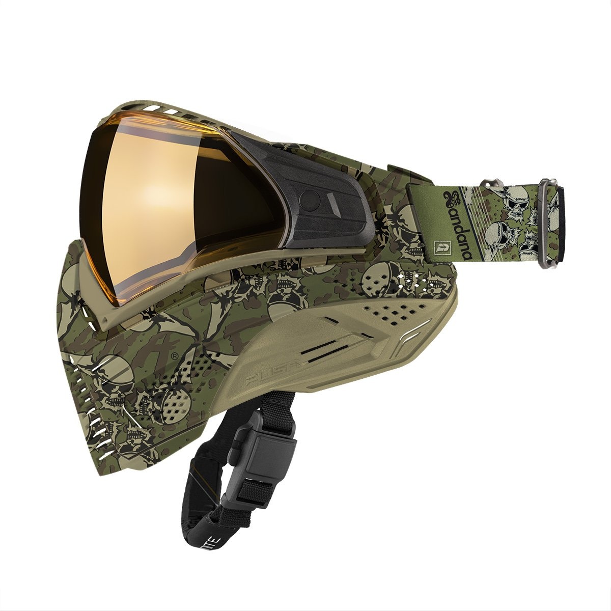 Push Paintball Unite Goggle - Sandana Olive - Shop Cousins