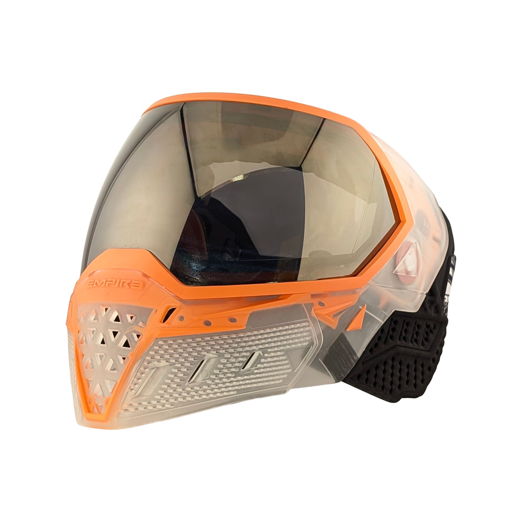 Empire EVS Goggles - Clear/ Orange - Black Chrome Lens - Shop Cousins