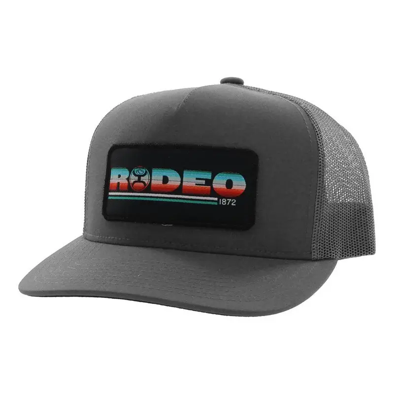 Hooey 2253T-GY HOOEY "RODEO" SNAPBACK HAT - A Bit of Tack