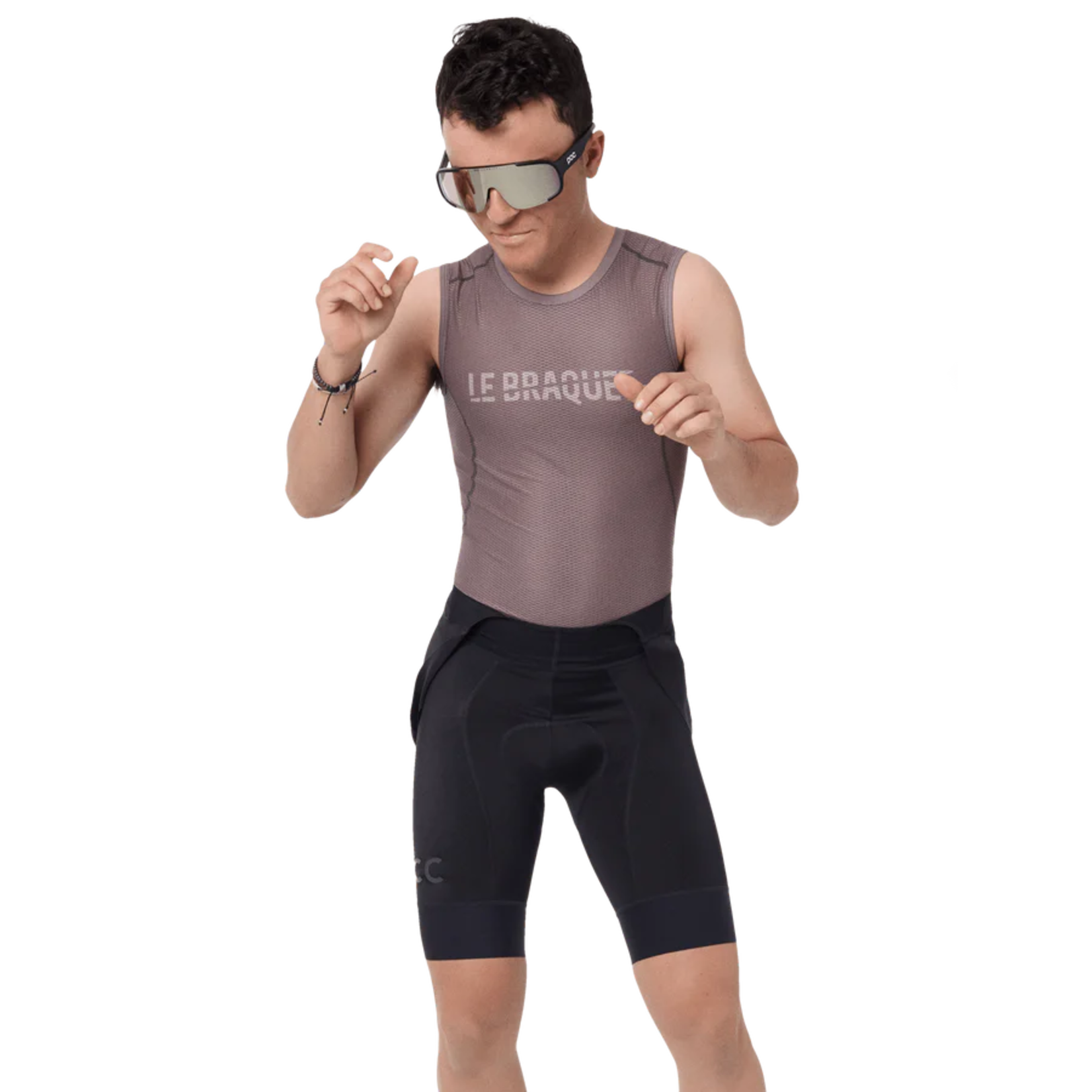 LE BRAQUET.CC Maillot juste au corps unisexe - Vertige Vélo Ski