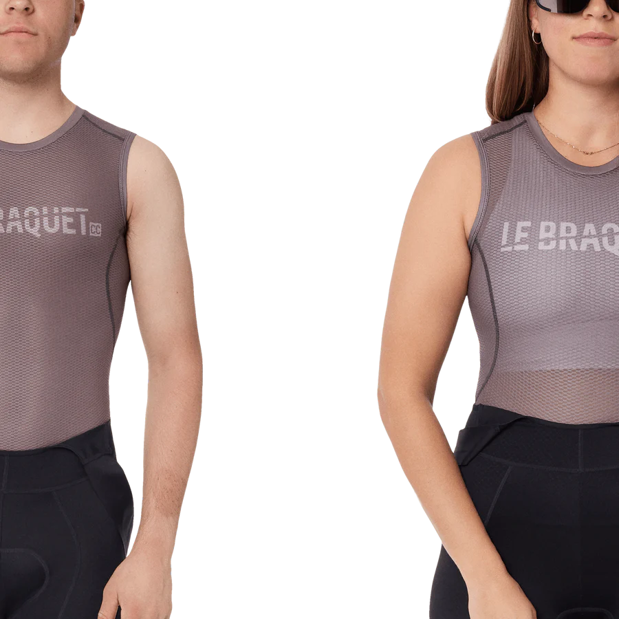 LE BRAQUET.CC Maillot juste au corps unisexe - Vertige Vélo Ski