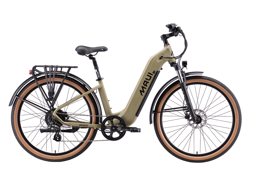 MAUI Bronte Step-thru vélo hybride électrique 500w 2025 - Vertige Vélo Ski