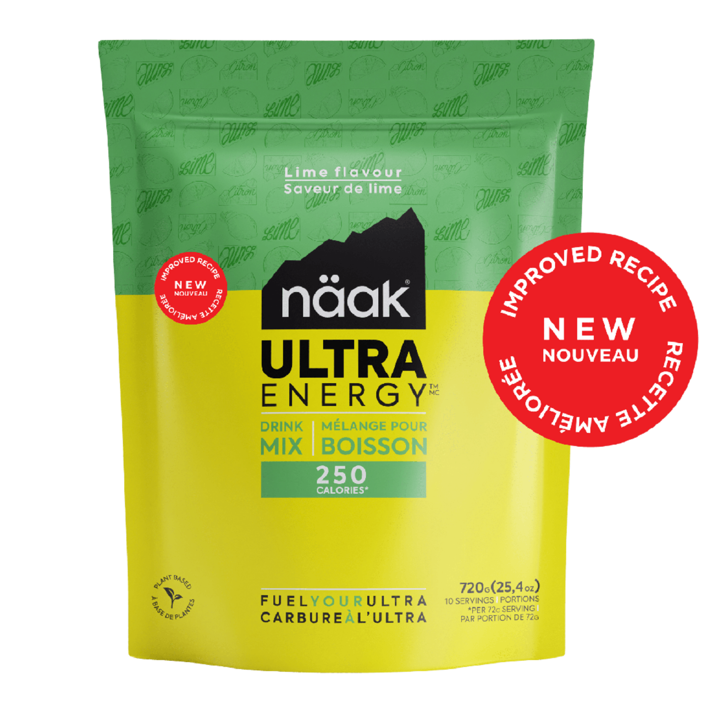 NAAK Sachet de boisson énergétique 720g - Vertige Vélo Ski