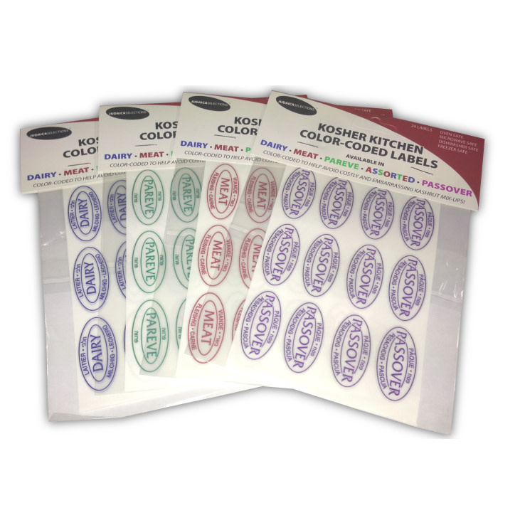 Kosher Kitchen Labels, 24-Pack - The Israeli Source