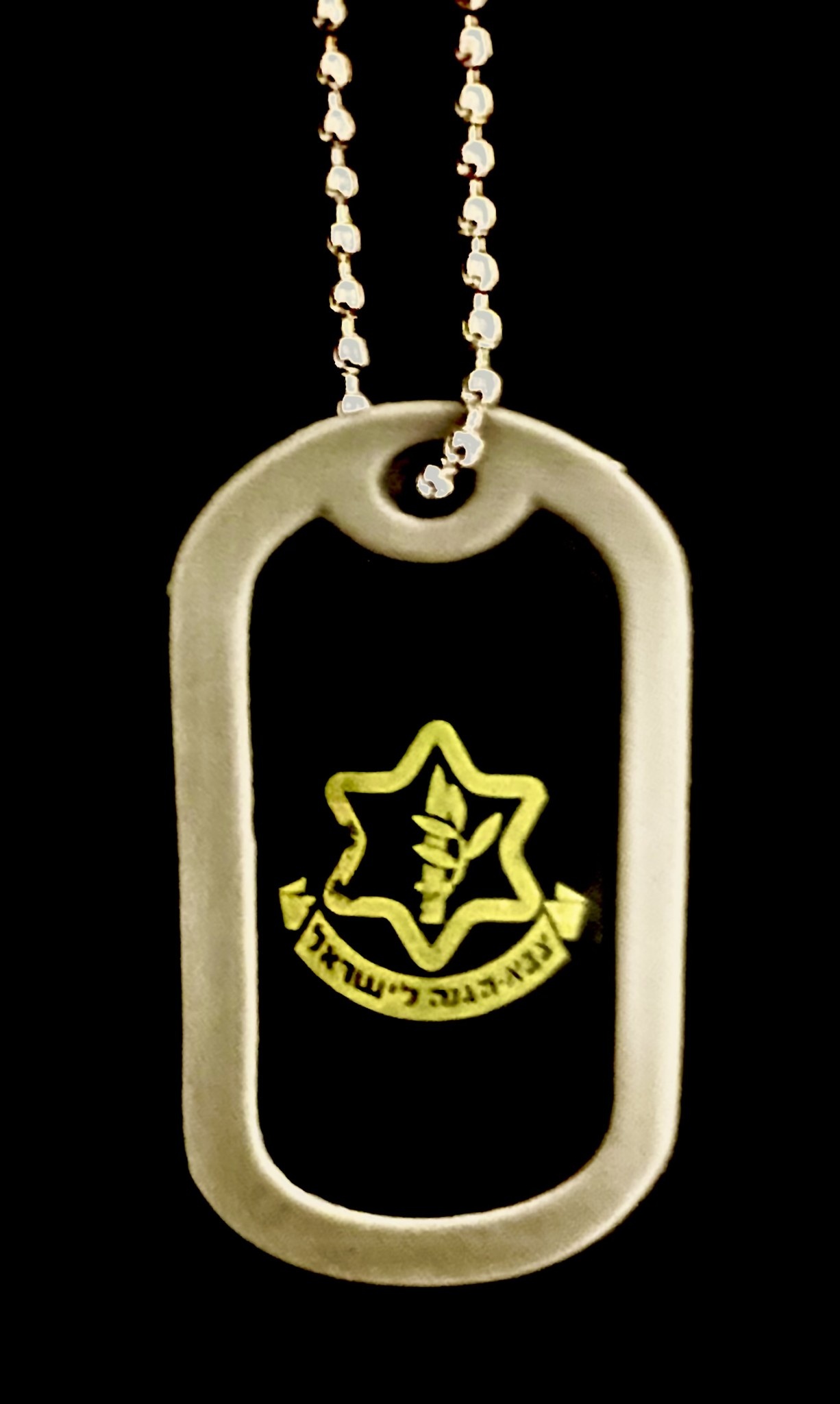 Tzahal Dog Tag Necklace - The Israeli Source
