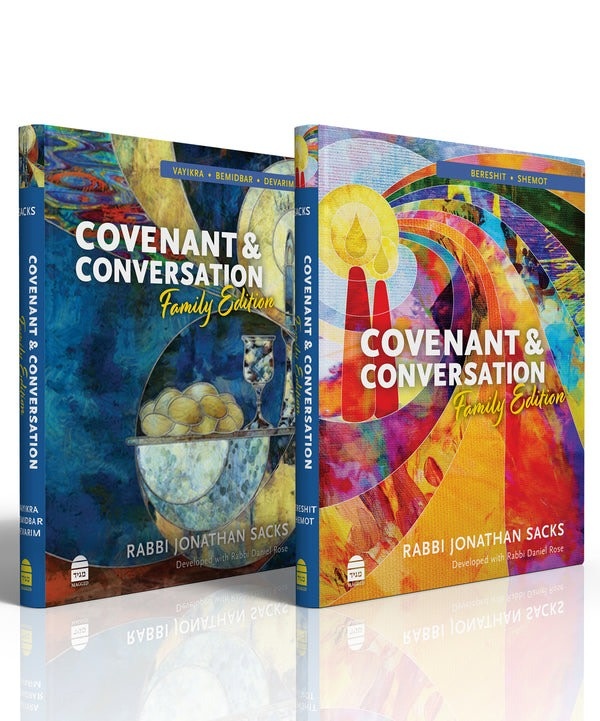 Covenant & Conversation, Family Edition - 2-Volume Set - The Israeli Source