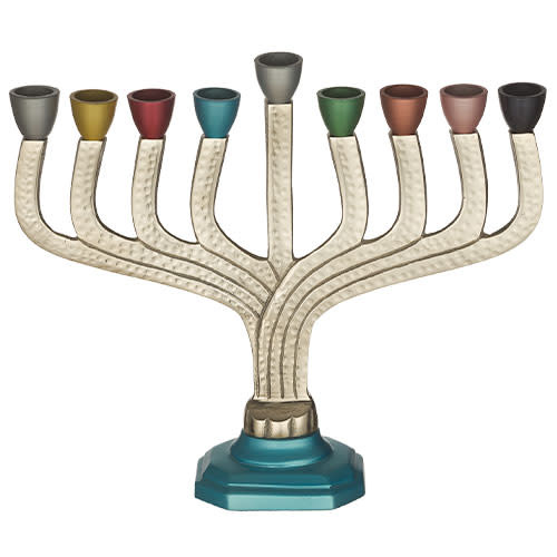 Aluminum Menorah - The Israeli Source