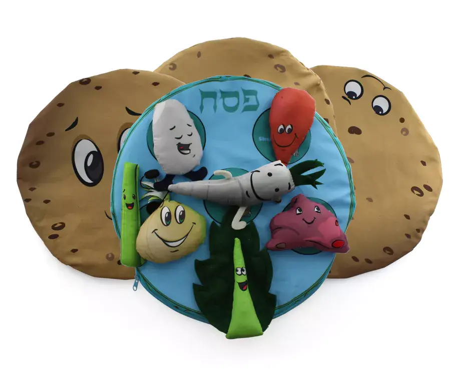 Plush Seder Plate - The Israeli Source