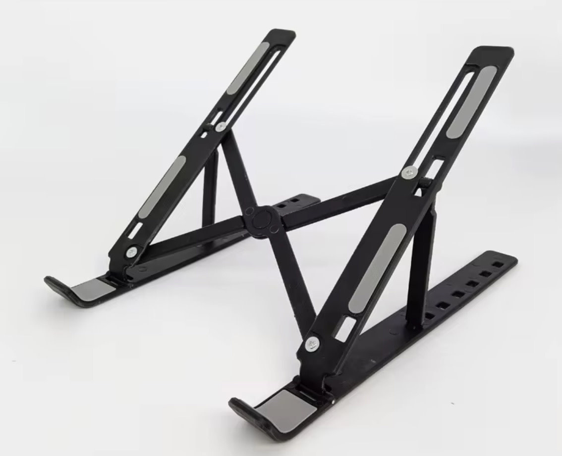 Compact Folding Shtender, Black Plastic - The Israeli Source