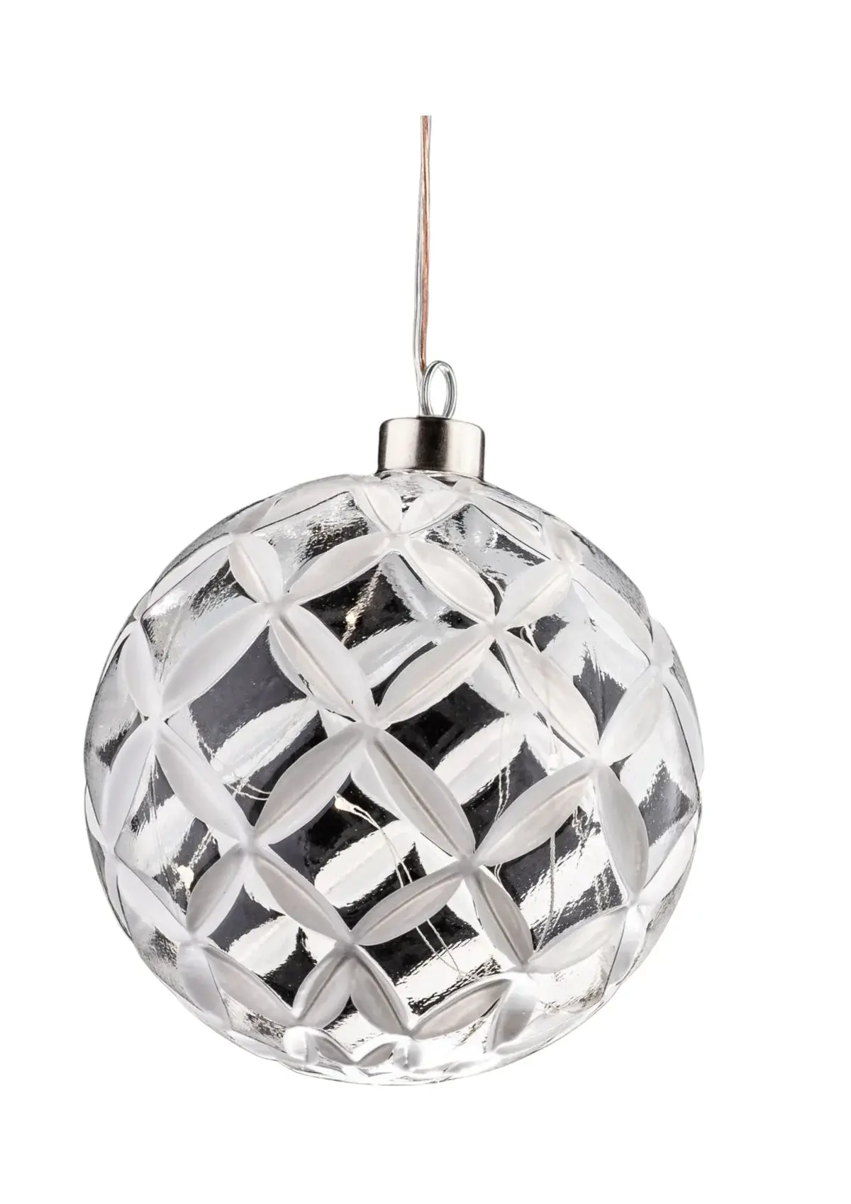 Glass Ball LED Light, 5 inches - The Israeli Source