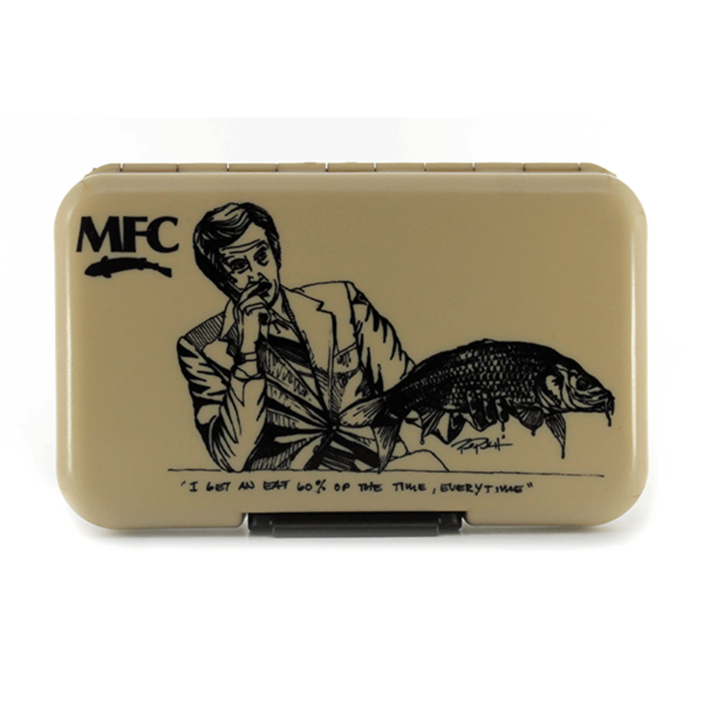 MFC Poly Fly Box - Puckett's Ron Burgundy - Salmon River Fly Box