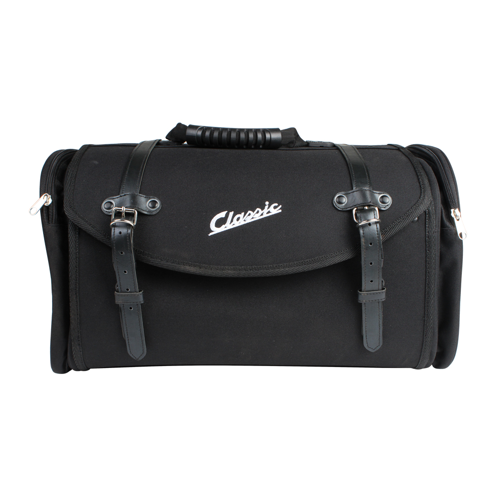 Accessories Top Case Bag, Black Canvas 35ltr Classic - Vespa Toronto West