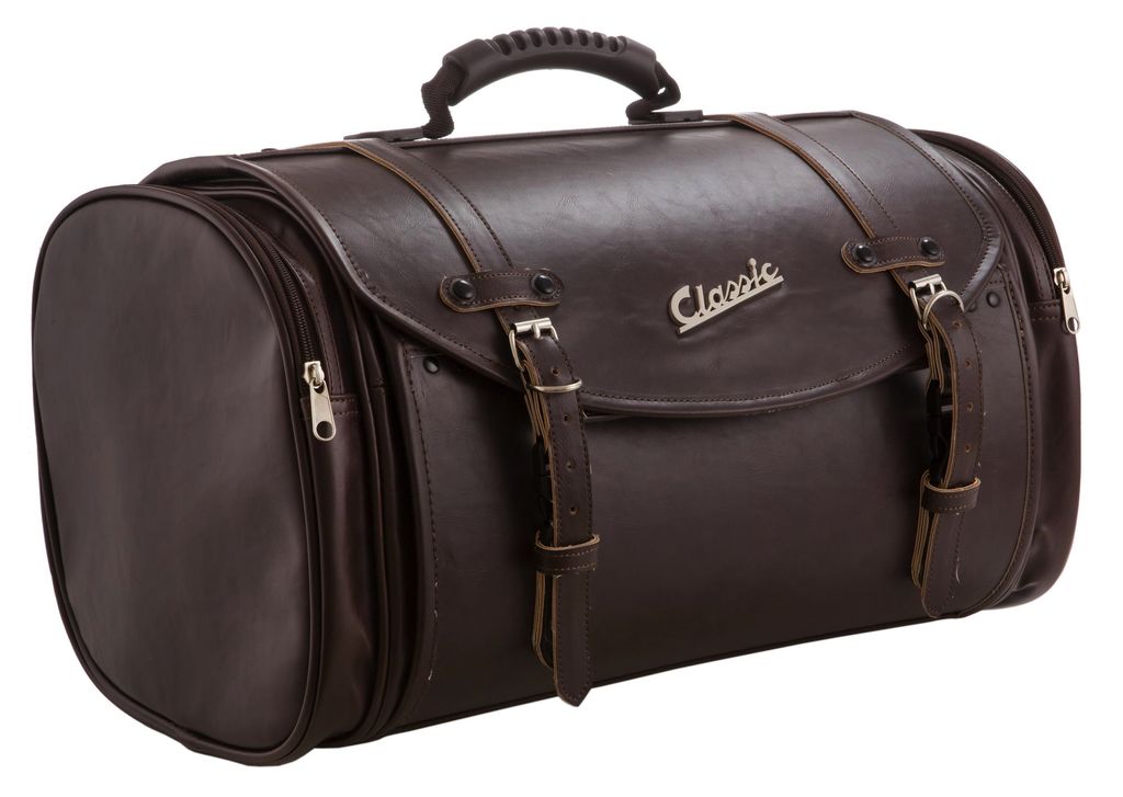 Top Case Bag, Dark Brown 35ltr Classic - Vespa Toronto West