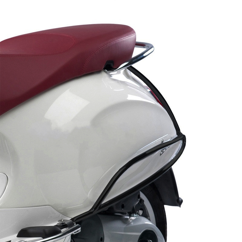 Accessories Rear Protector, Vespa Primavera/Sprint Rear Body Black ...