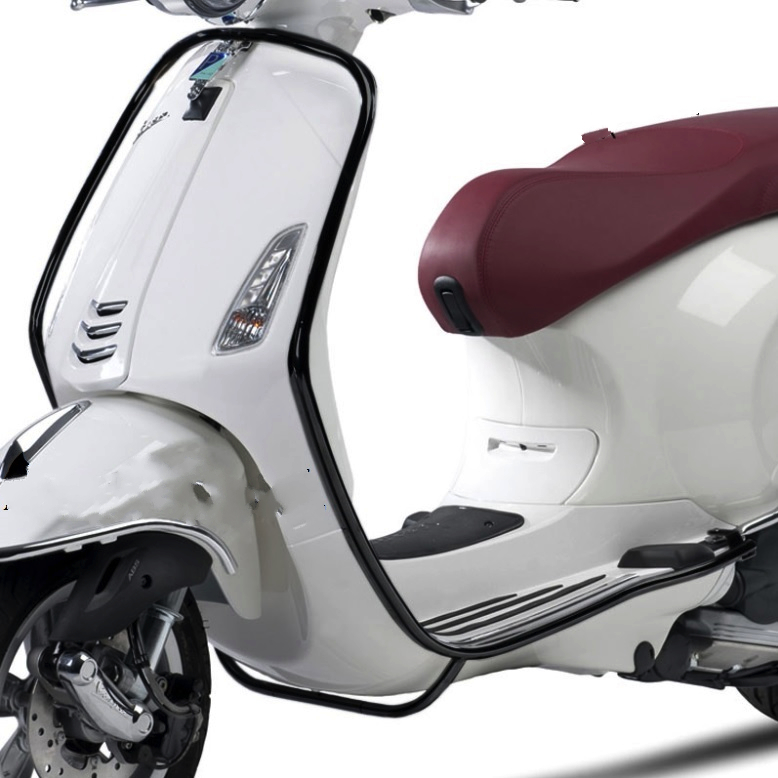 Accessories Black Front Protector, Vespa Primavera/Sprint Legshield ...