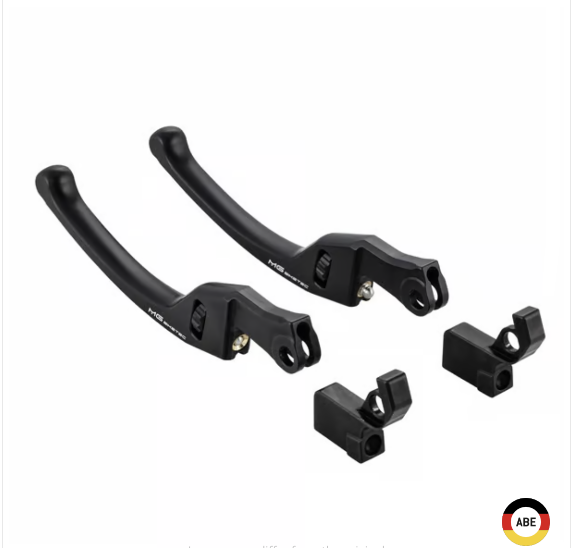 Brake Lever Set, 2023+ GTS300 HPE Black Adjustable (L&R) - Vespa ...
