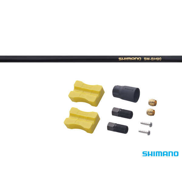 Shimano, SM-BH90-SS Disc Brake Hose 1700mm Straight Connect Black - The ...