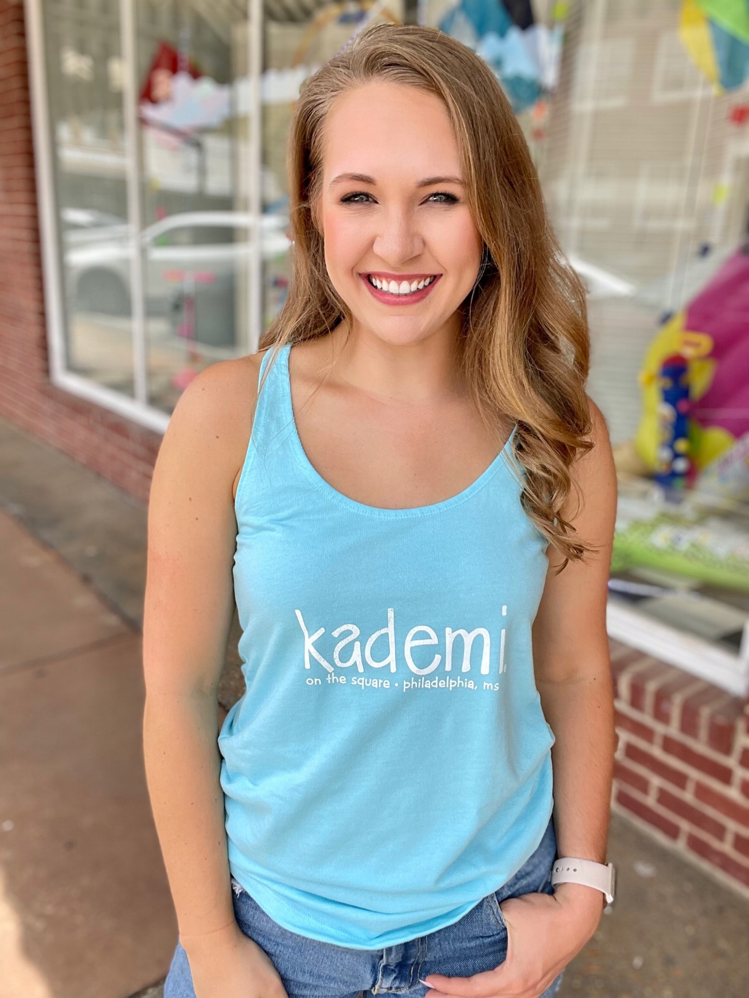 Kademi Logo Racerback Tank - Kademi