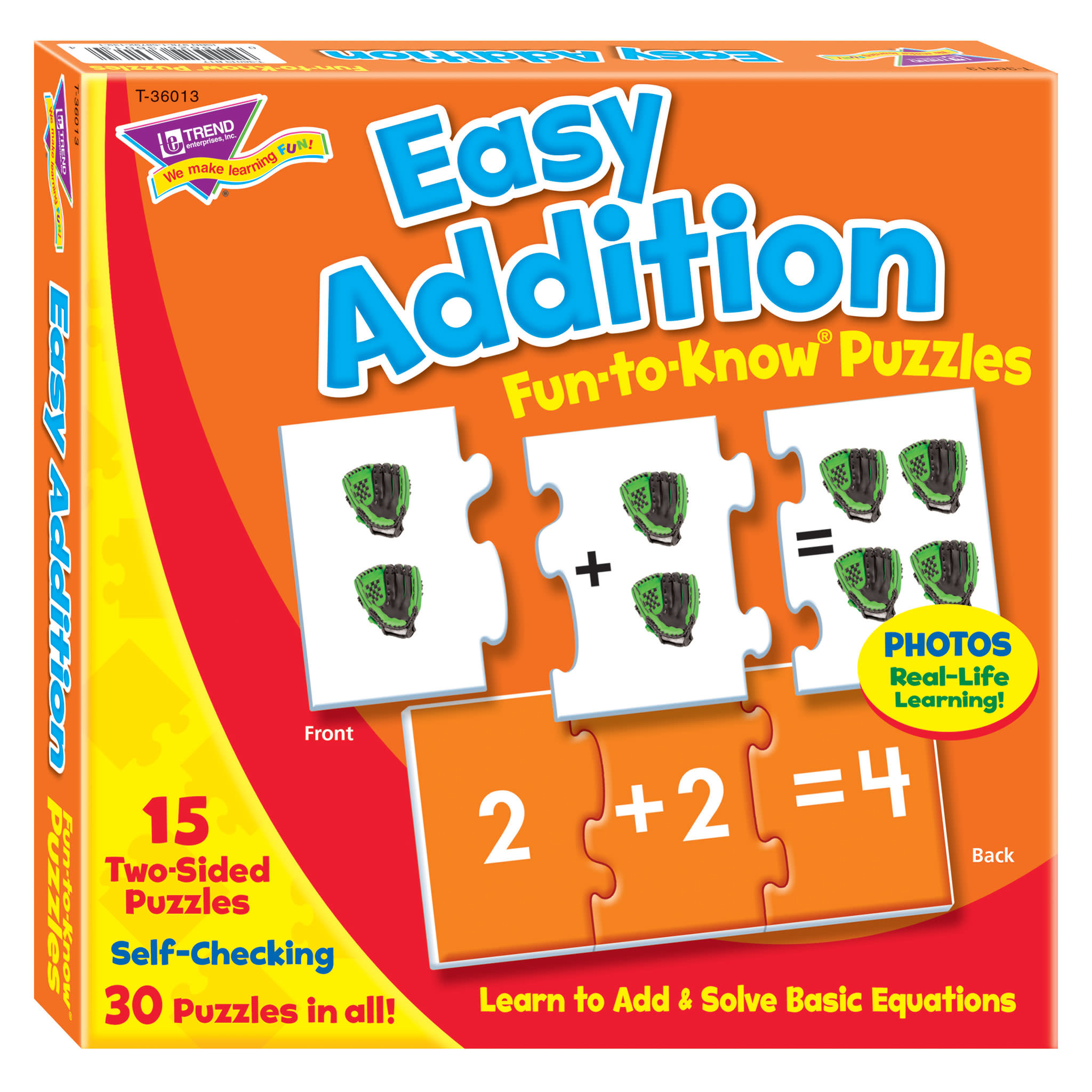 Easy Addition Puzzle - Learning Essentials