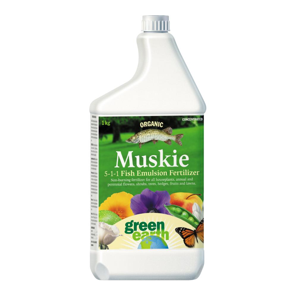 Green Earth - Muskie 5-1-1 Fish Emulsion Fertilizer - The Green Spot ...