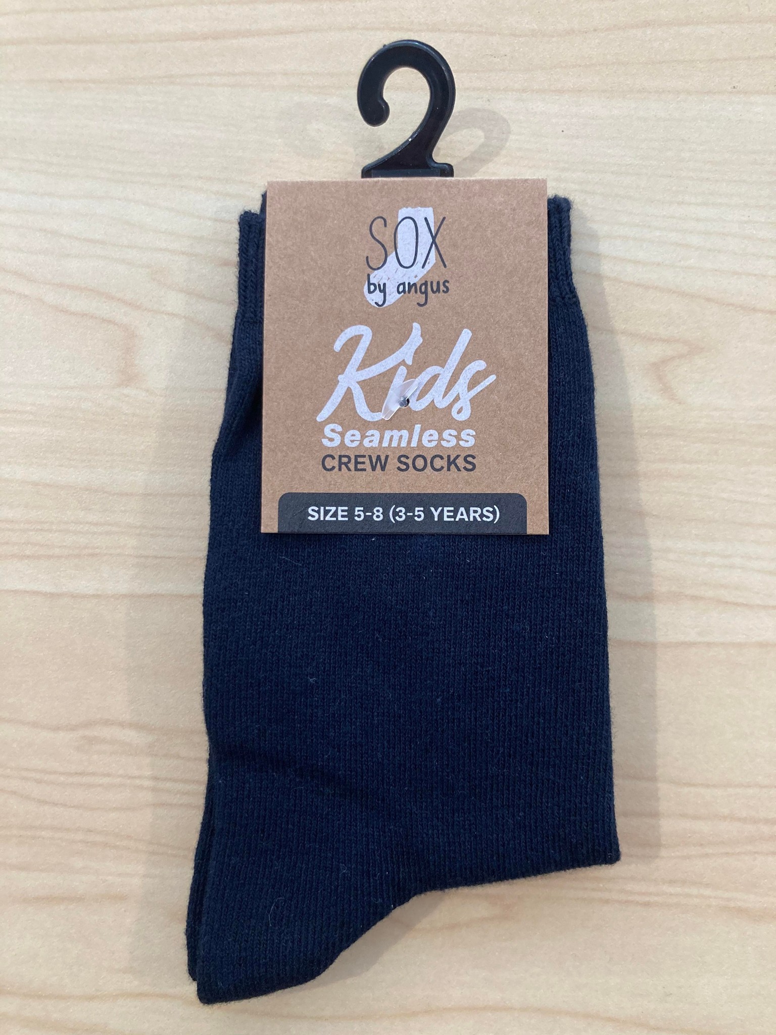 Sox by Angus Cotton School Crew Socks Navy - Chilled Wrens Boutique