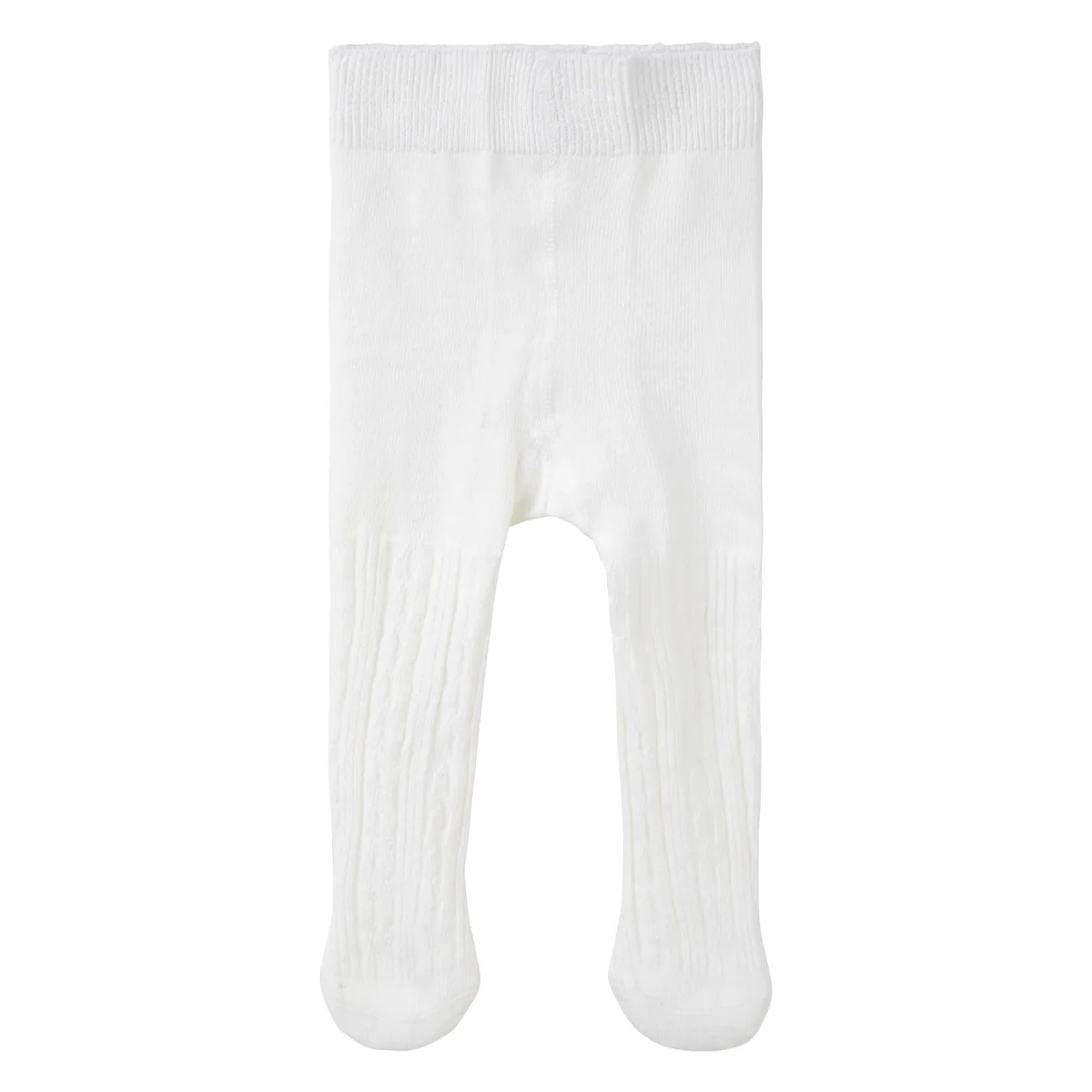 Designer Kidz Baby Cable Knit Tights Cream - Chilled Wrens Boutique