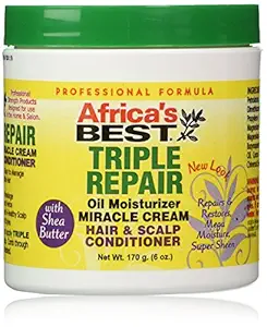 Africas Best Triple Repair Miracle Cream Hair Scalp 6oz - Beatitudes ...