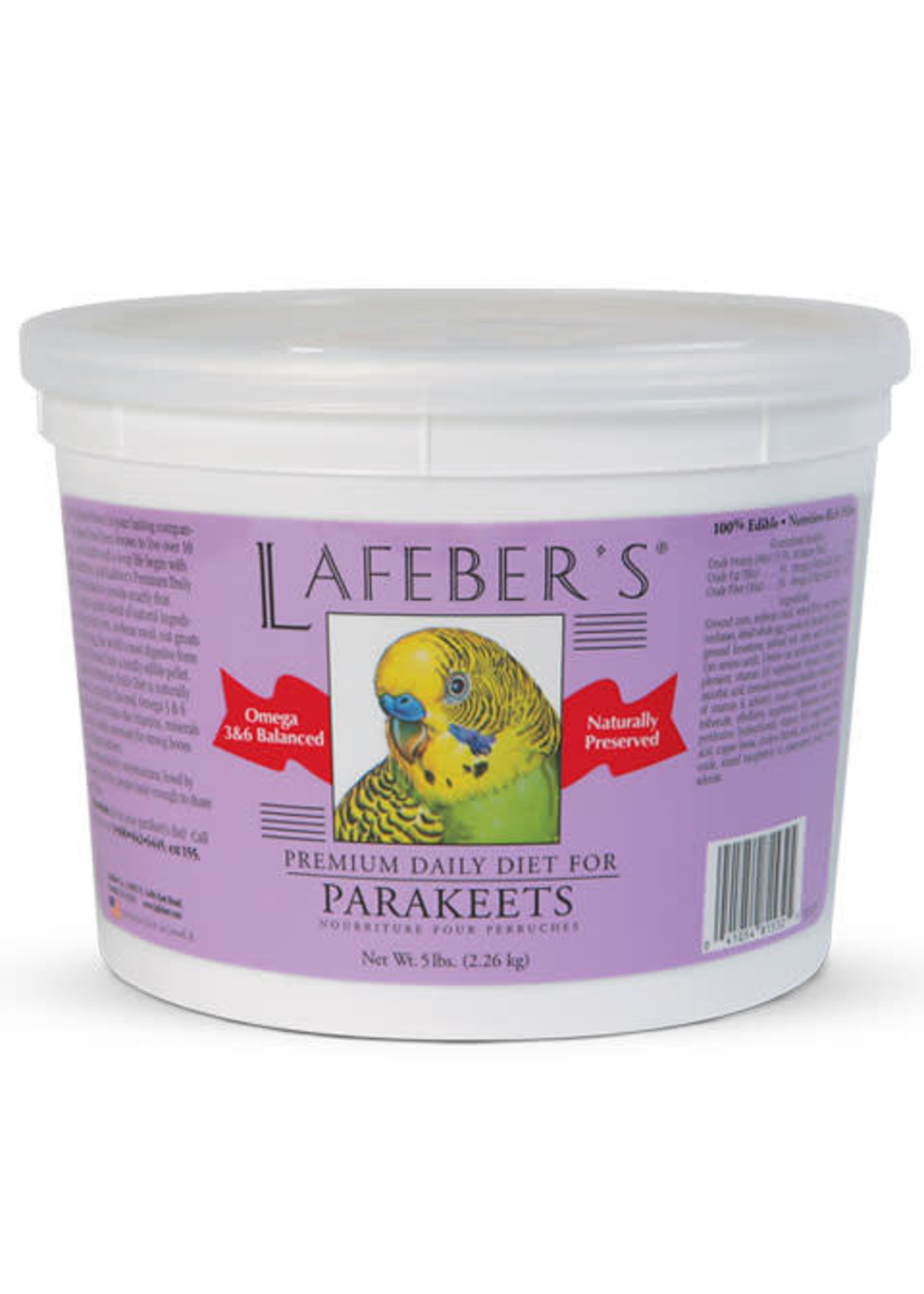 Lafeber Parakeet Pellets 5lb - Chirp N Dales Pet Supply