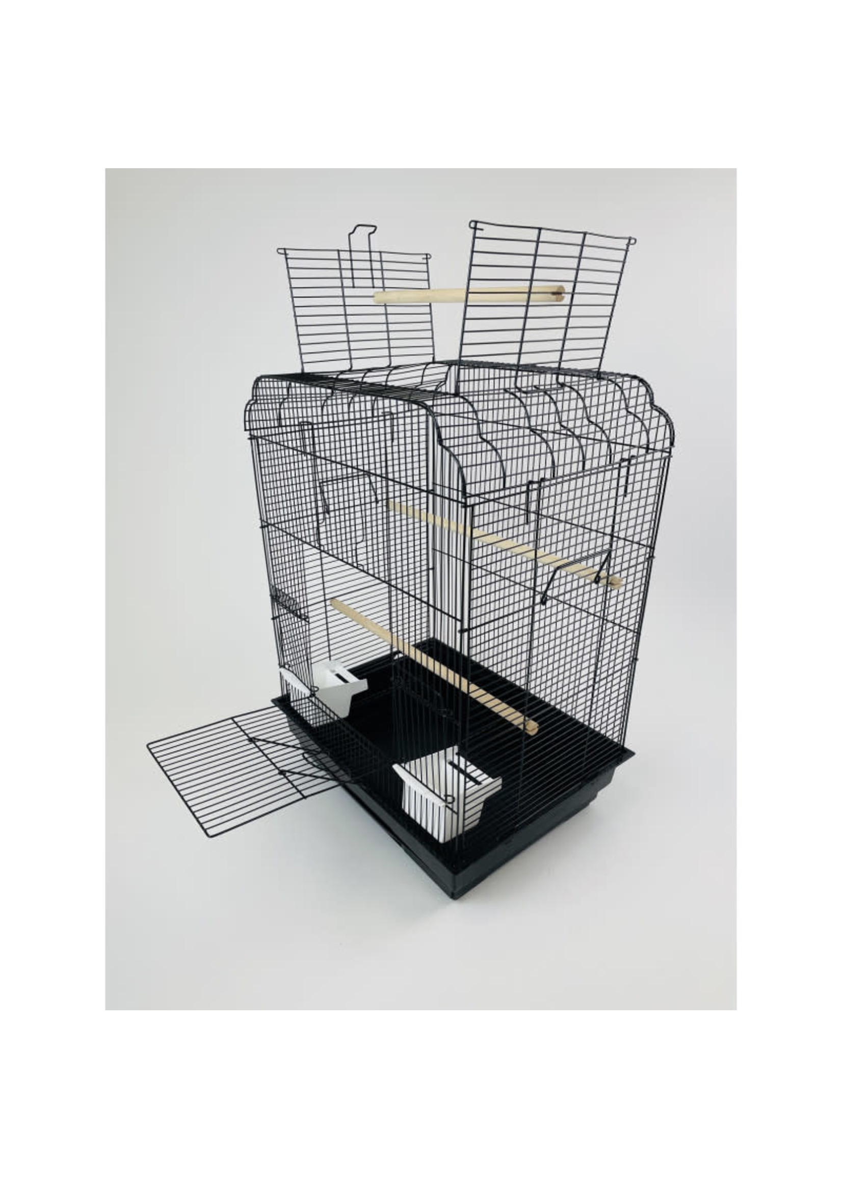 GP OPEN TOP CAGE 17X14" (1706) Black - Chirp N Dales Pet Supply