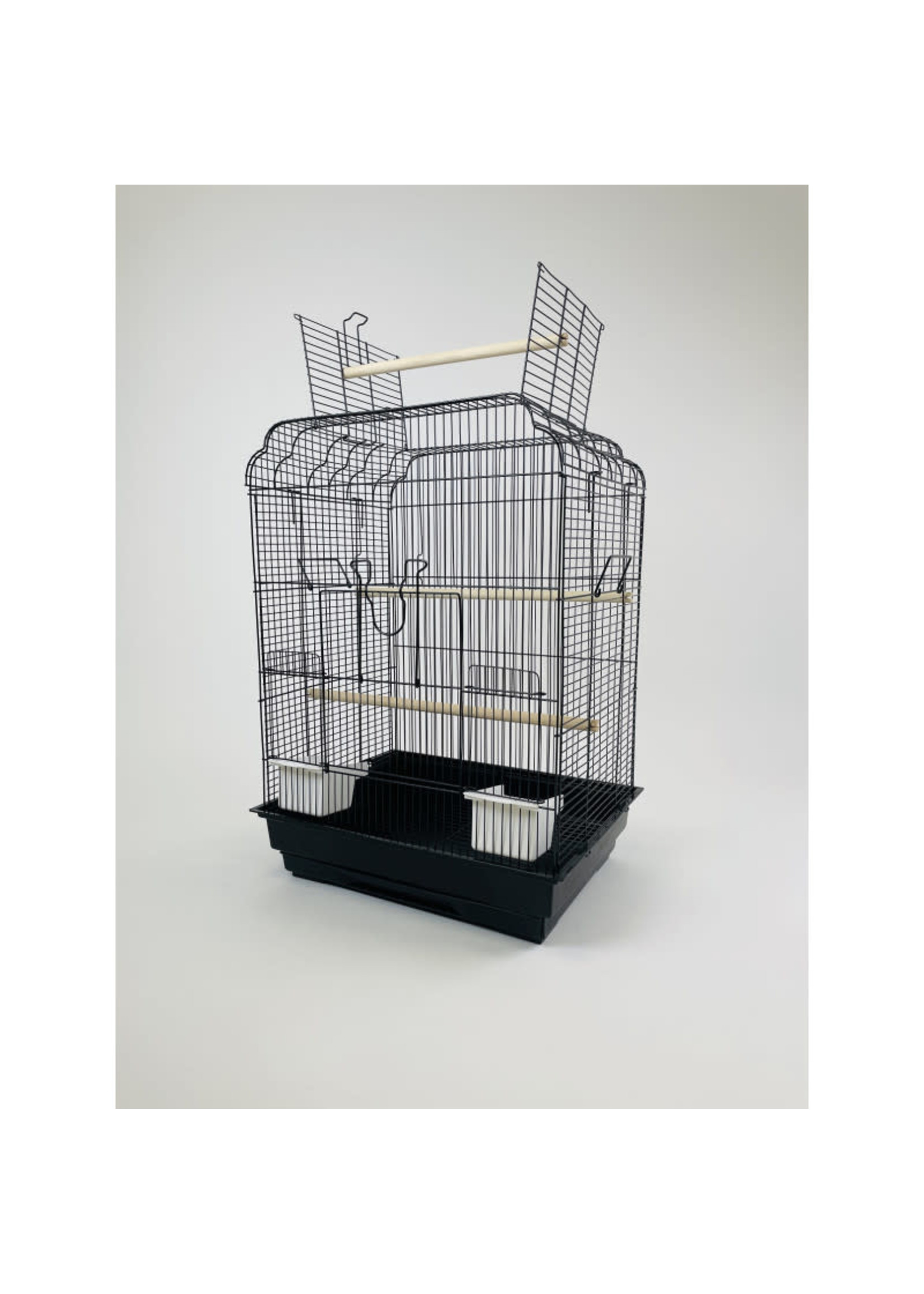 GP OPEN TOP CAGE 17X14" (1706) Black - Chirp N Dales Pet Supply